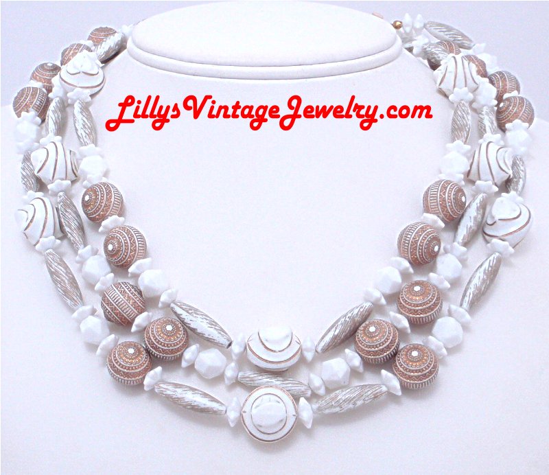 Lilly's Vintage Jewelry Signed Necklaces